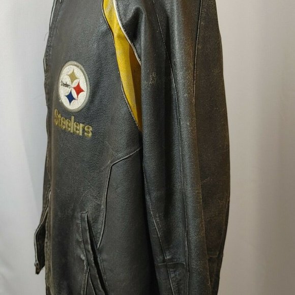NFL | Jackets & Coats | Vintage Pittsburg Steelers Official Nfl Mens ...